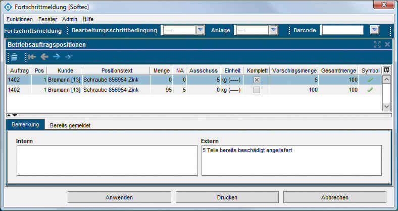 Managementunterstützung durch Prognosen und Analysen - Softec AG EN